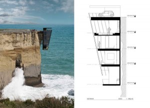 Cliff House, Rumah Unik di Dinding Tebing