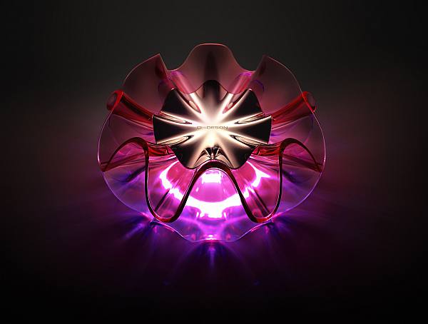 Lampu Meja Cantik Menyerupai Bunga