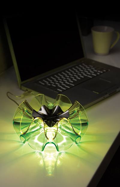 Lampu Meja Cantik Menyerupai Bunga