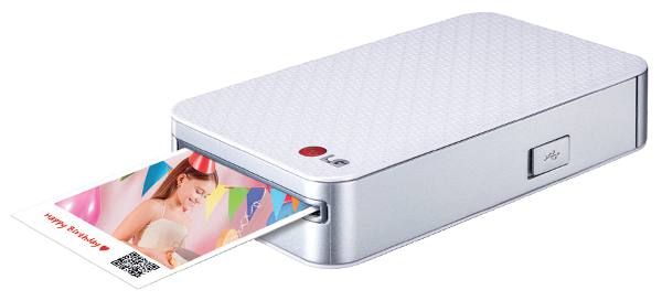 LG Pocket Photo Printer Printer Saku Untuk Smartphone