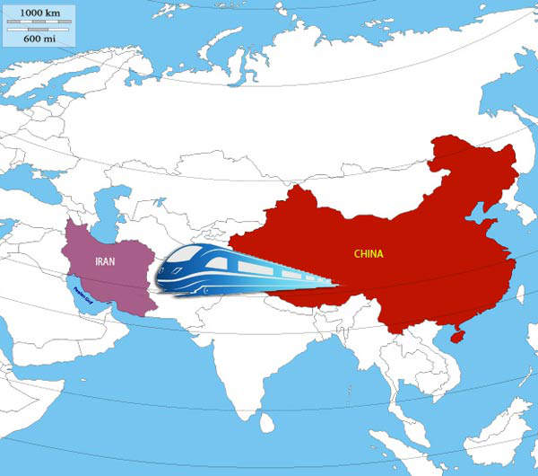 Tiongkok Bangun Kereta Cepat Sampai Teheran