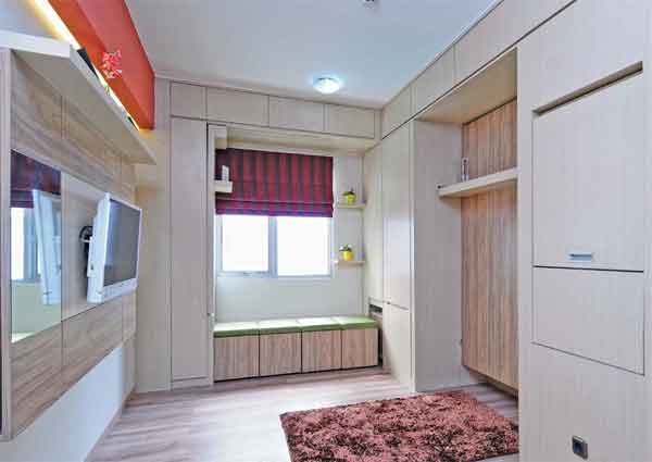 Siasat Cermat Menata Apartemen 18 M2 dengan Perabot Multifungsi
