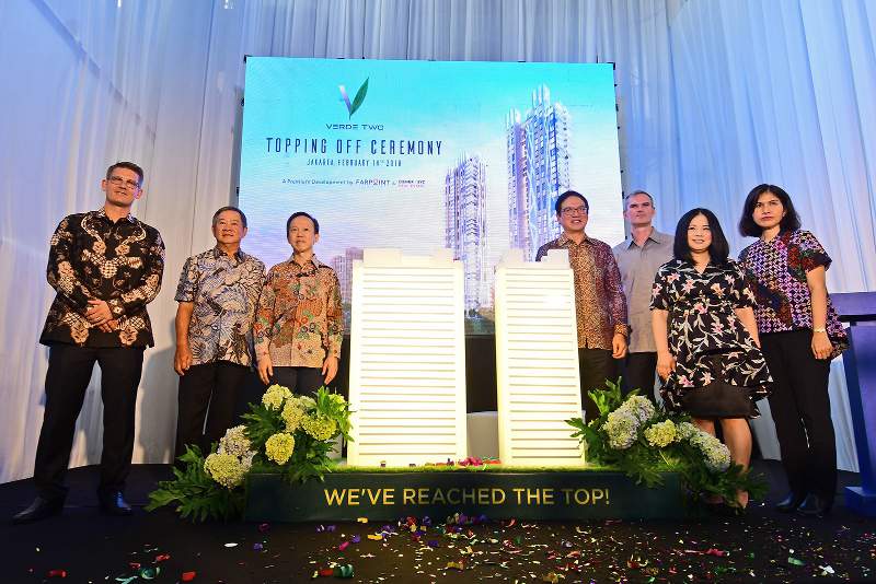 Verde Two Diserahterimakan Awal 2019