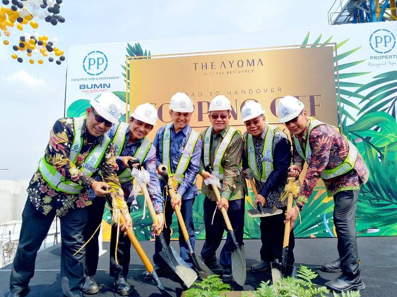 PP Properti Tutup Atap The Ayoma Serpong