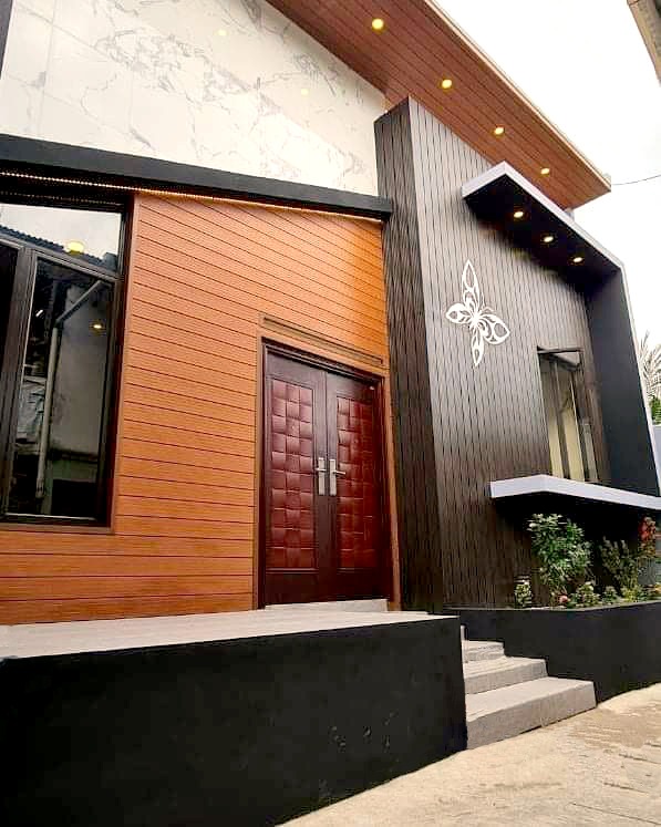 Pintu Baja Motif Kayu Anti Rayap dan Muai Susut