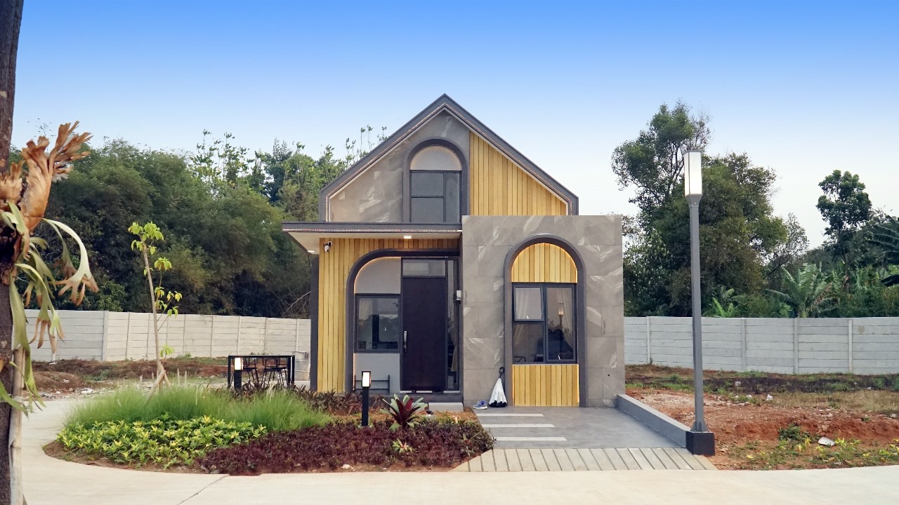 Golden Nature Proyek Baru GNA Tawarkan Rumah Arch Style Design Rp488 Juta