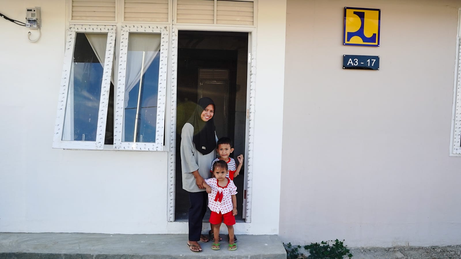 Korban Gempa Sulteng Bersyukur Jelang Lebaran Dapat Rumah Baru