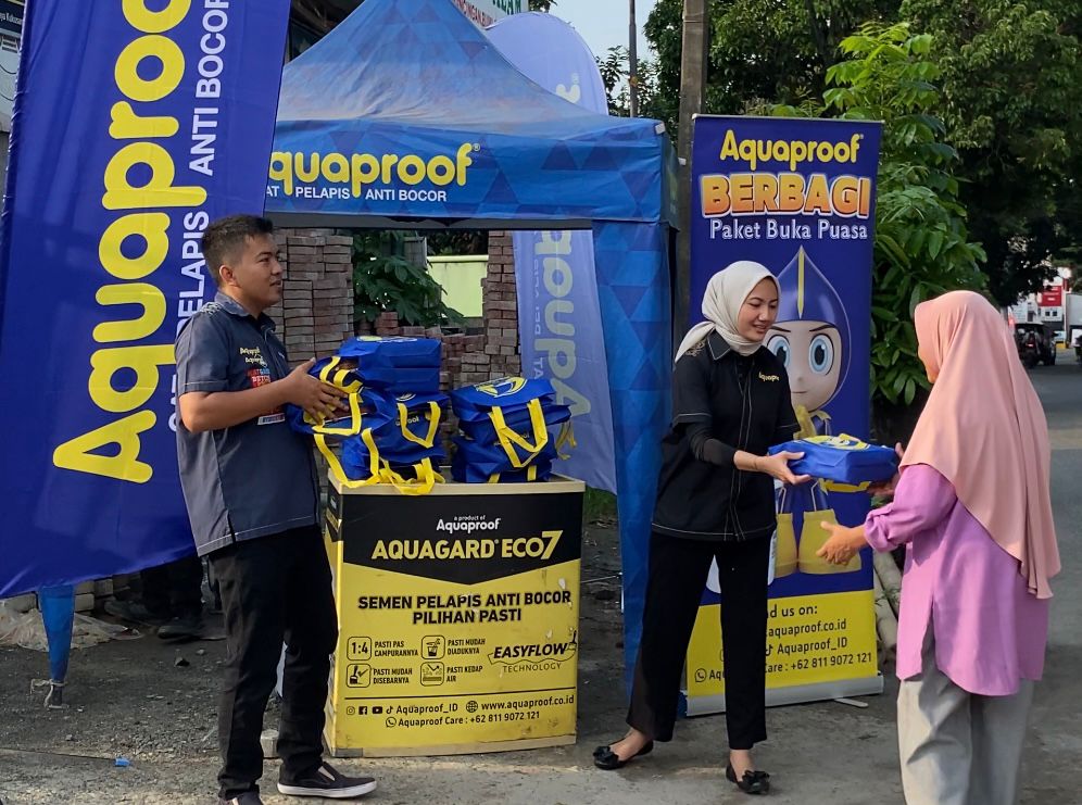 Aquaproof Berbagi Untuk Tunjukkan Kualitas Hingga Aplikasi yang Tepat