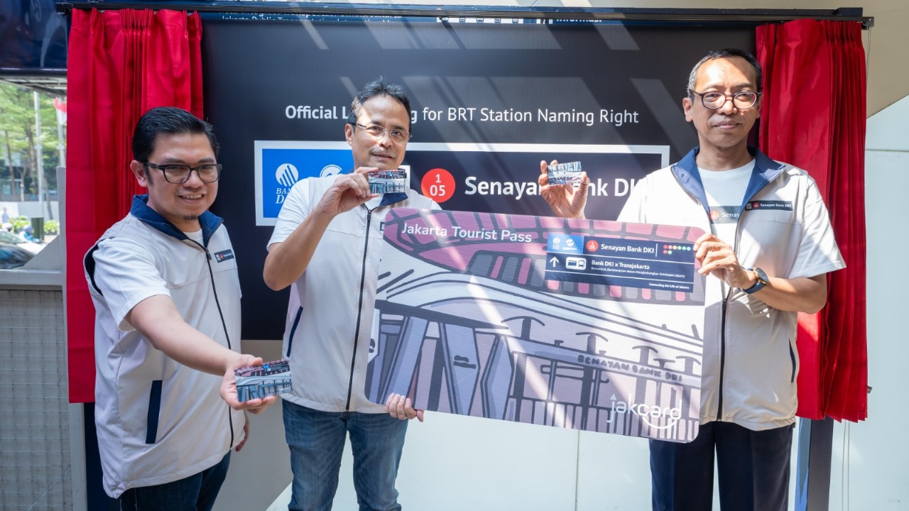 Tok! Halte Transjakarta GBK Resmi Jadi Halte Senayan Bank DKI