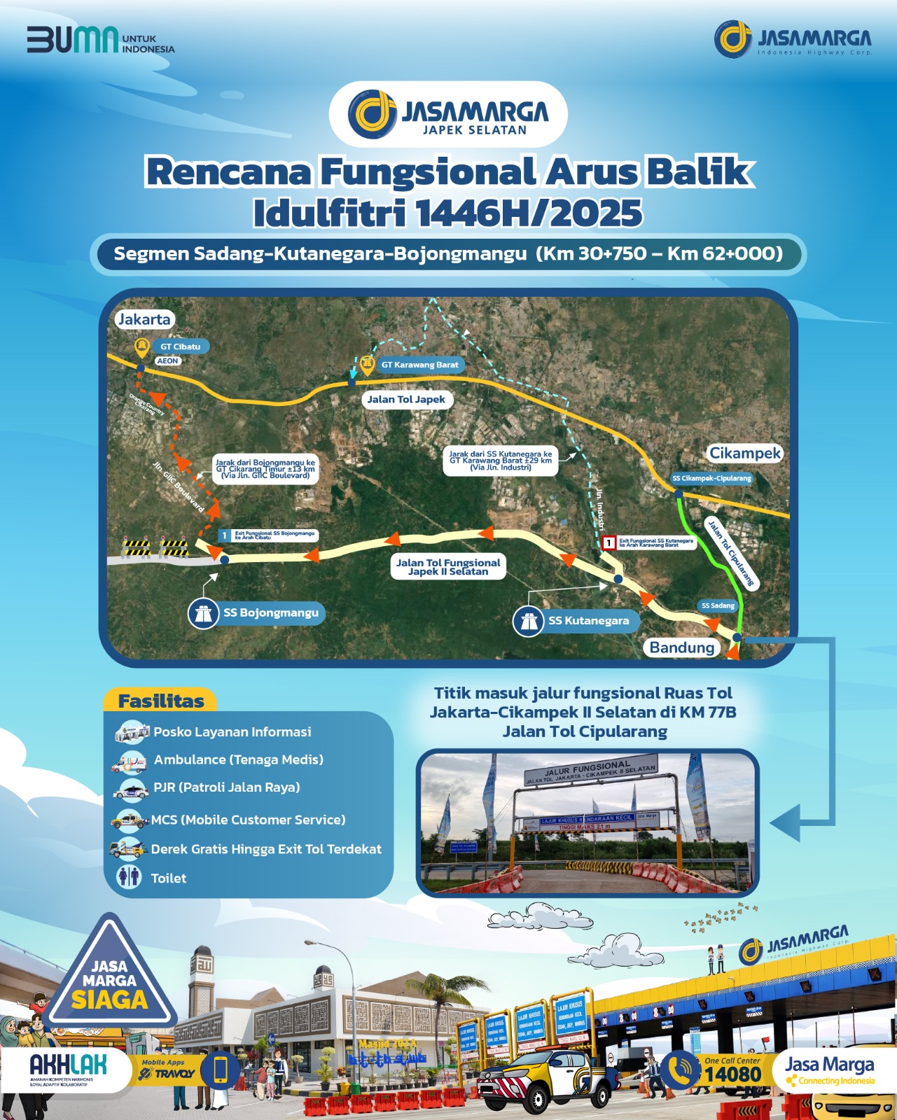 Arus Balik, Jasa Marga Akan Alihkan Kendaraan ke Tol Cisumdawu, Padaleunyi, dan Cipularang, dan ...