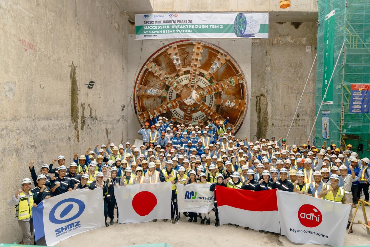 Jakarta Bakal Punya Stasiun MRT 28 Meter Di Bawah Tanah