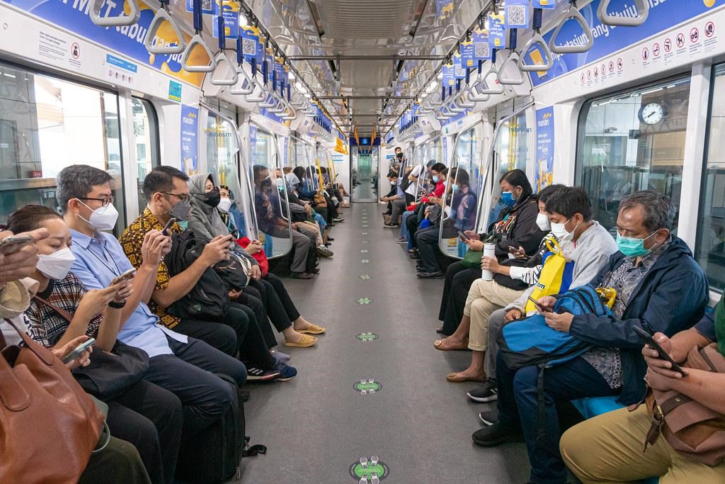 Pengguna MRT Jakarta Tembus 4,4 Jutaan Orang