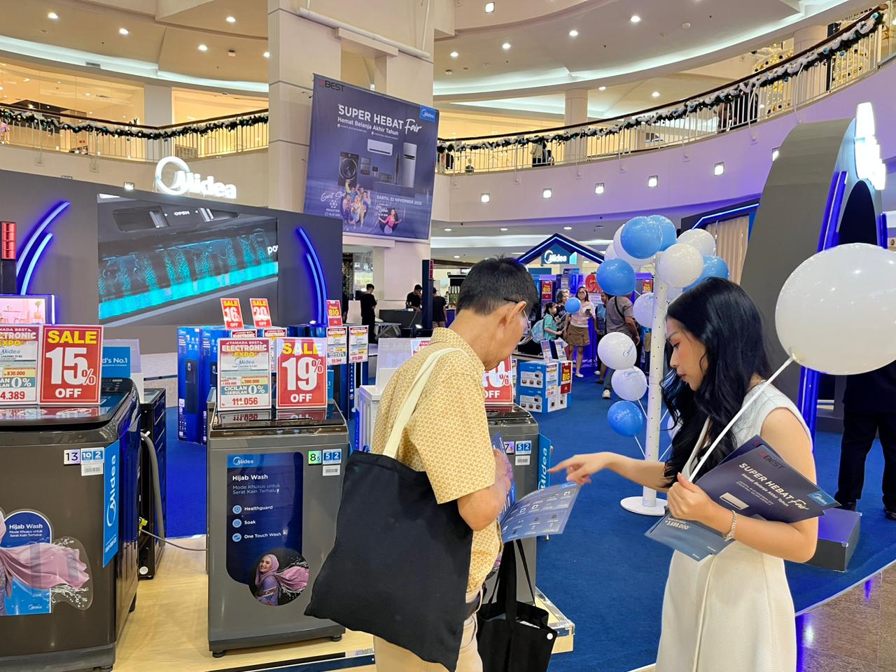 Midea Gelar Promo Akhir Tahun, Diskon Hingga 20 Persen untuk Semua Produk